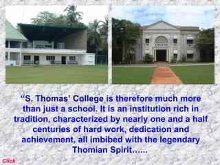 Introduction to S. Thomas' College, Mount Lavinia | PPT