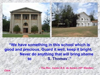 Introduction to S. Thomas' College, Mount Lavinia | PPT