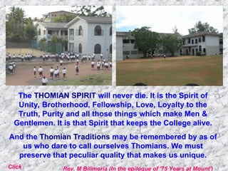 Introduction to S. Thomas' College, Mount Lavinia | PPT