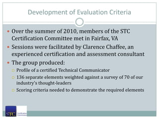 STC CPTC Certification | PPTX