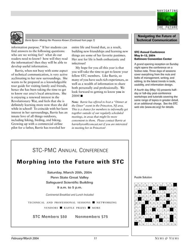 STC PMC Newsletter 2004-02 | PDF