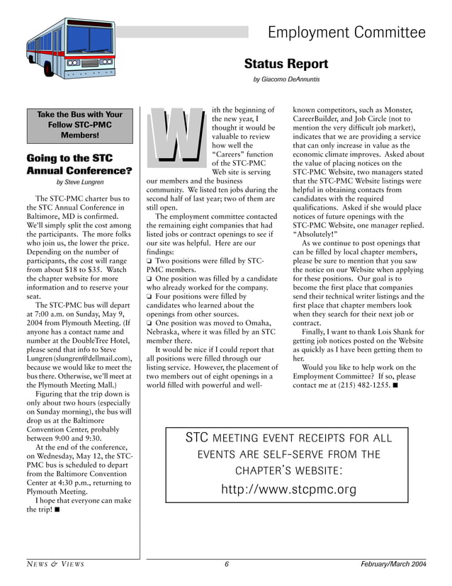 STC PMC Newsletter 2004-02 | PDF
