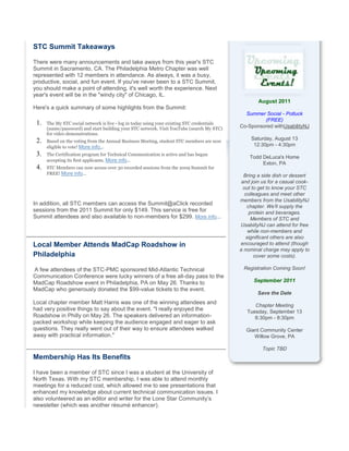 STC PMC Newsletter 2011-06 | PDF