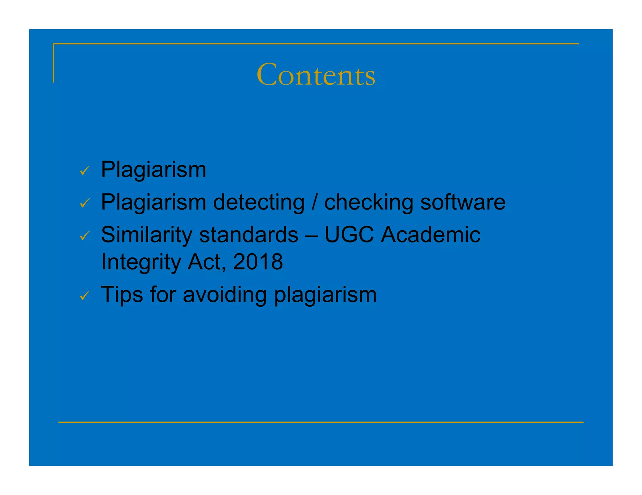 Academic integrity and preventing plagiarism | PDF