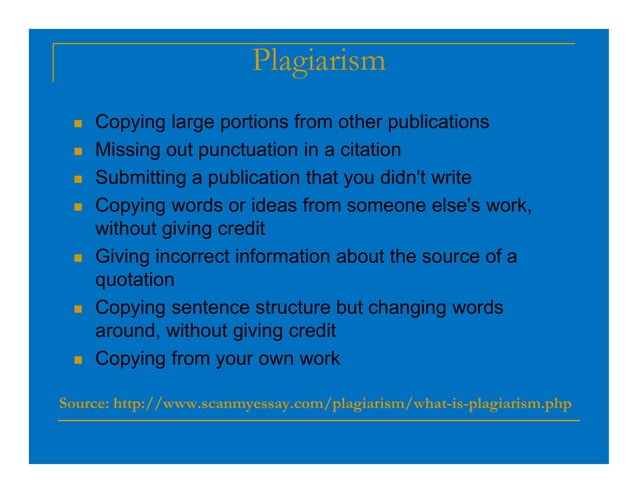 Academic integrity and preventing plagiarism | PDF