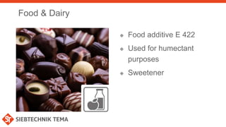 Application Report - Glycerine | PPT
