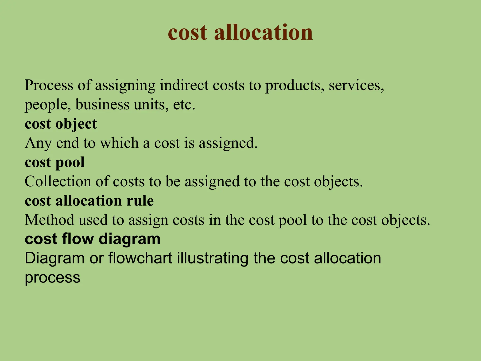 POWERPOINT PRESENTATIONS COST ACCOUNTING CH:2 | PPT
