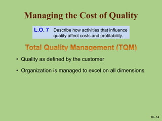 fundamentals of cost management is a strategy for reducing less ...
