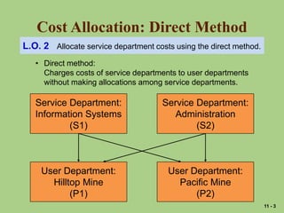 service department and joint cost allocation | PPT
