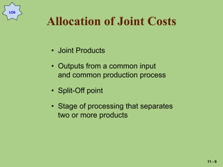 service department and joint cost allocation | PPT