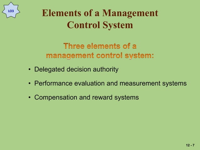 fundamentals of management control system | PPT | Business Accounting ...