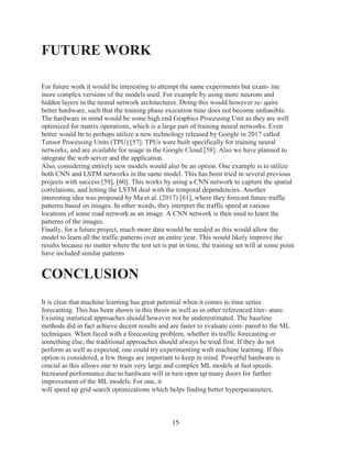 Traffic Prediction for Intelligent Transportation System using Machine ...