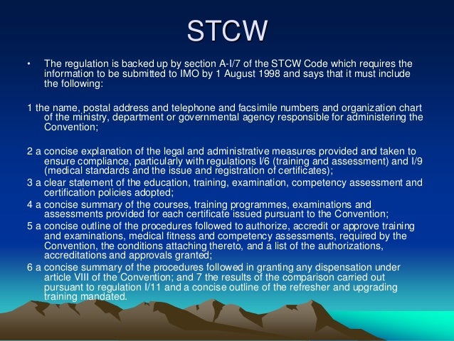 Stcw