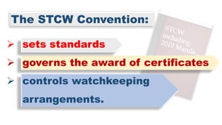 PPT COMPREHENSIVE REVIEW OF THE STCW CONVENTION AND CODE, 58% OFF