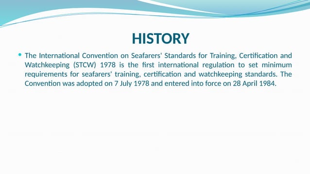 STCW 1978-1995 International Convention.pptx