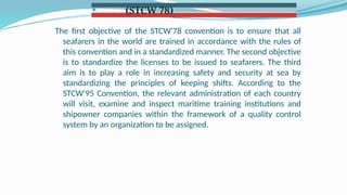 STCW 1978-1995 International Convention.pptx