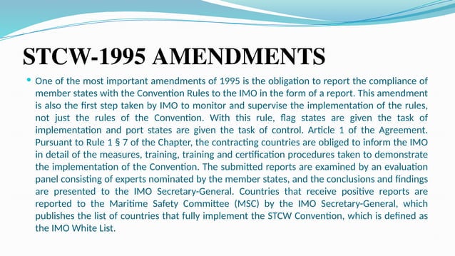 STCW 1978-1995 International Convention.pptx