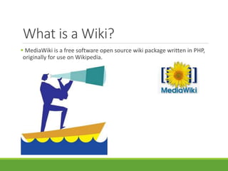 MediaWiki - How and Why | PPTX