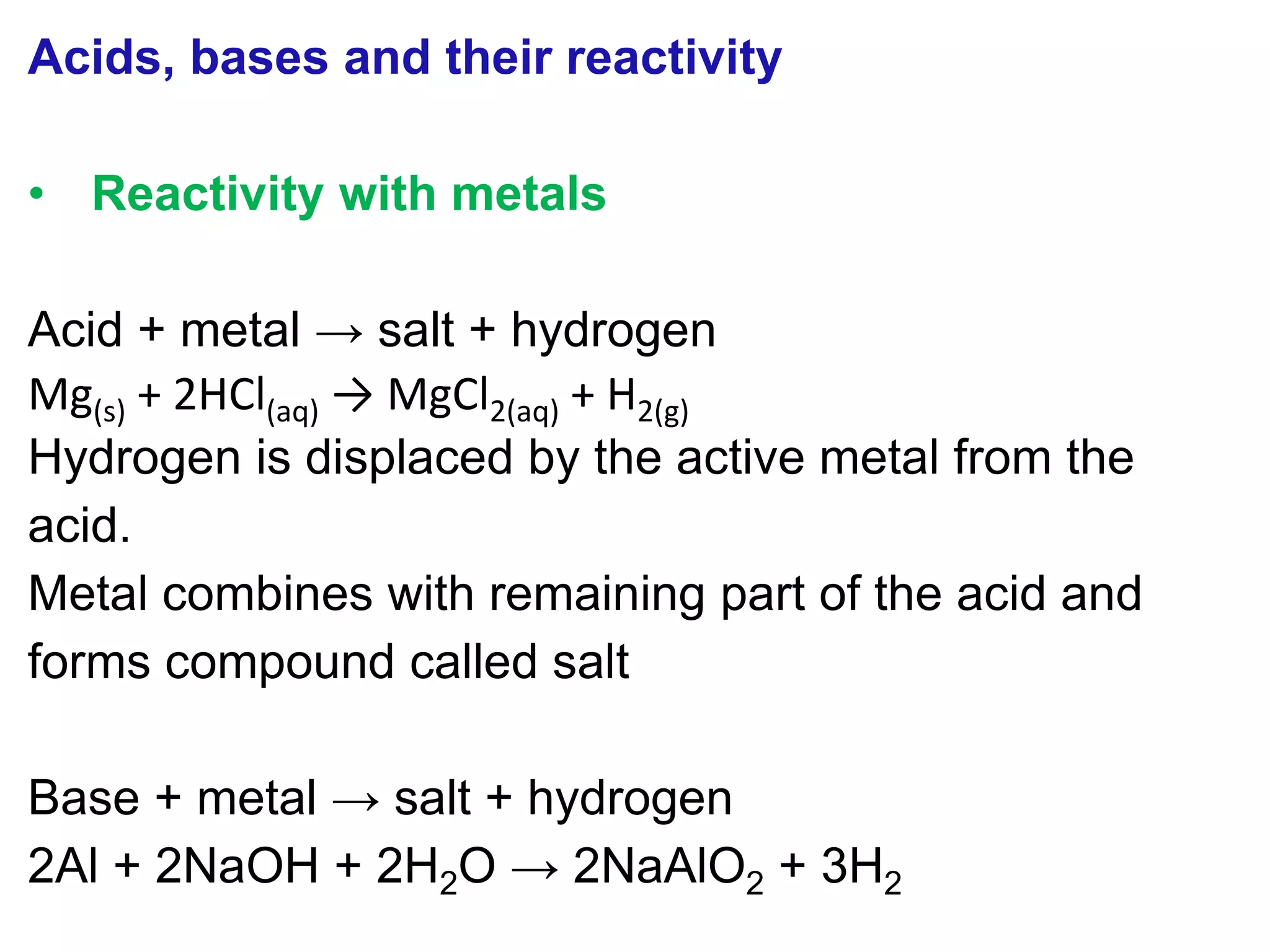 Acid-Base Chemistry | PPTX