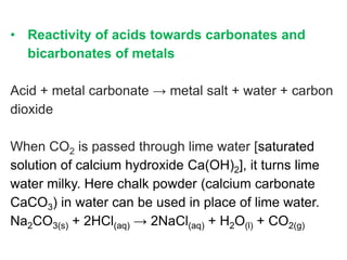 Acid-Base Chemistry | PPTX