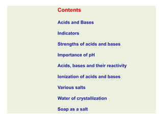 Acid-Base Chemistry | PPTX