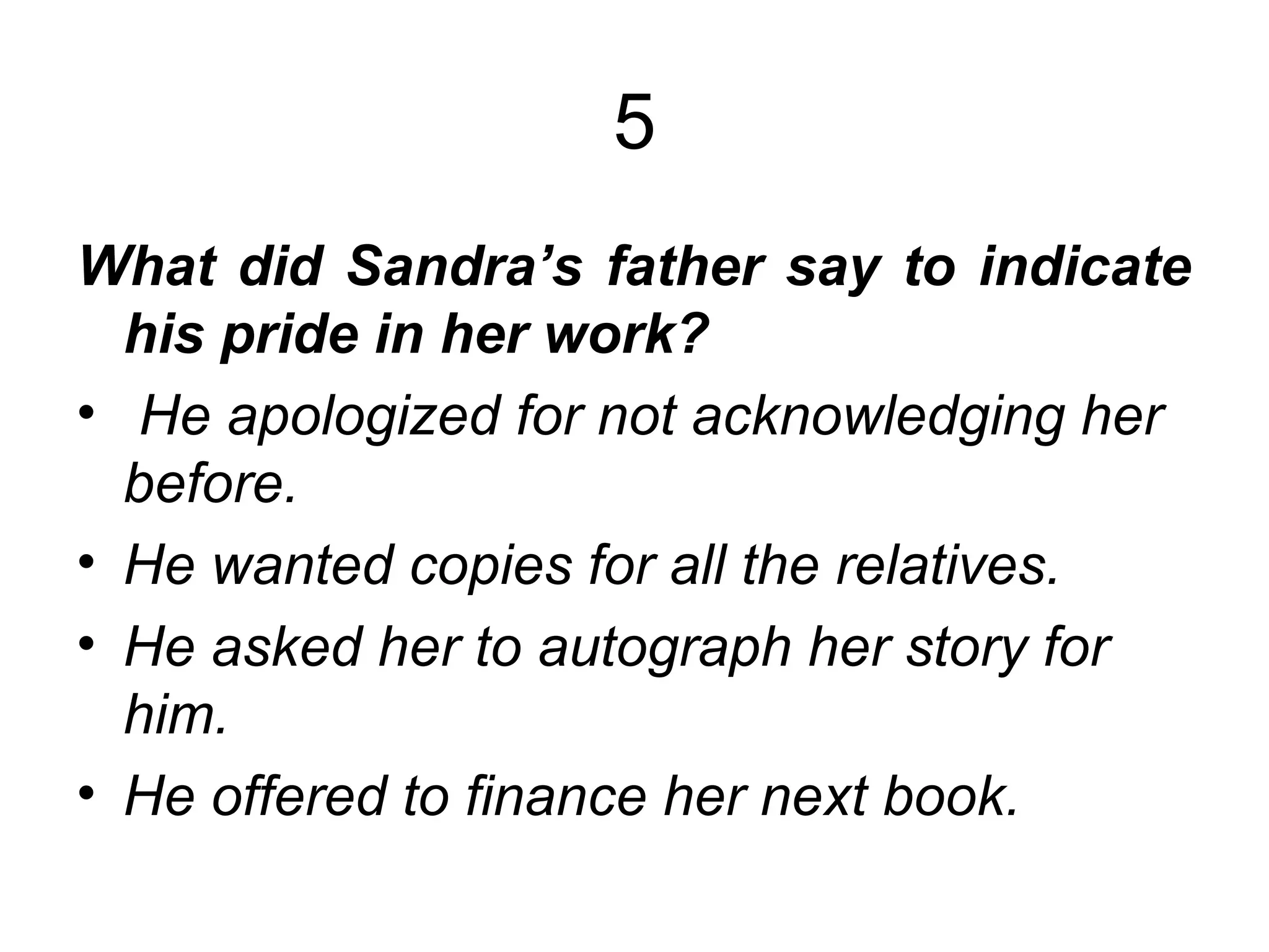 Only Daughter by Sandra Cisneros | PPT