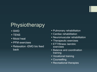 Sexually transmitted diseases -Physiotherapy | PPTX