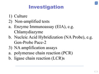 Sexually transmitted diseases management | PPTX