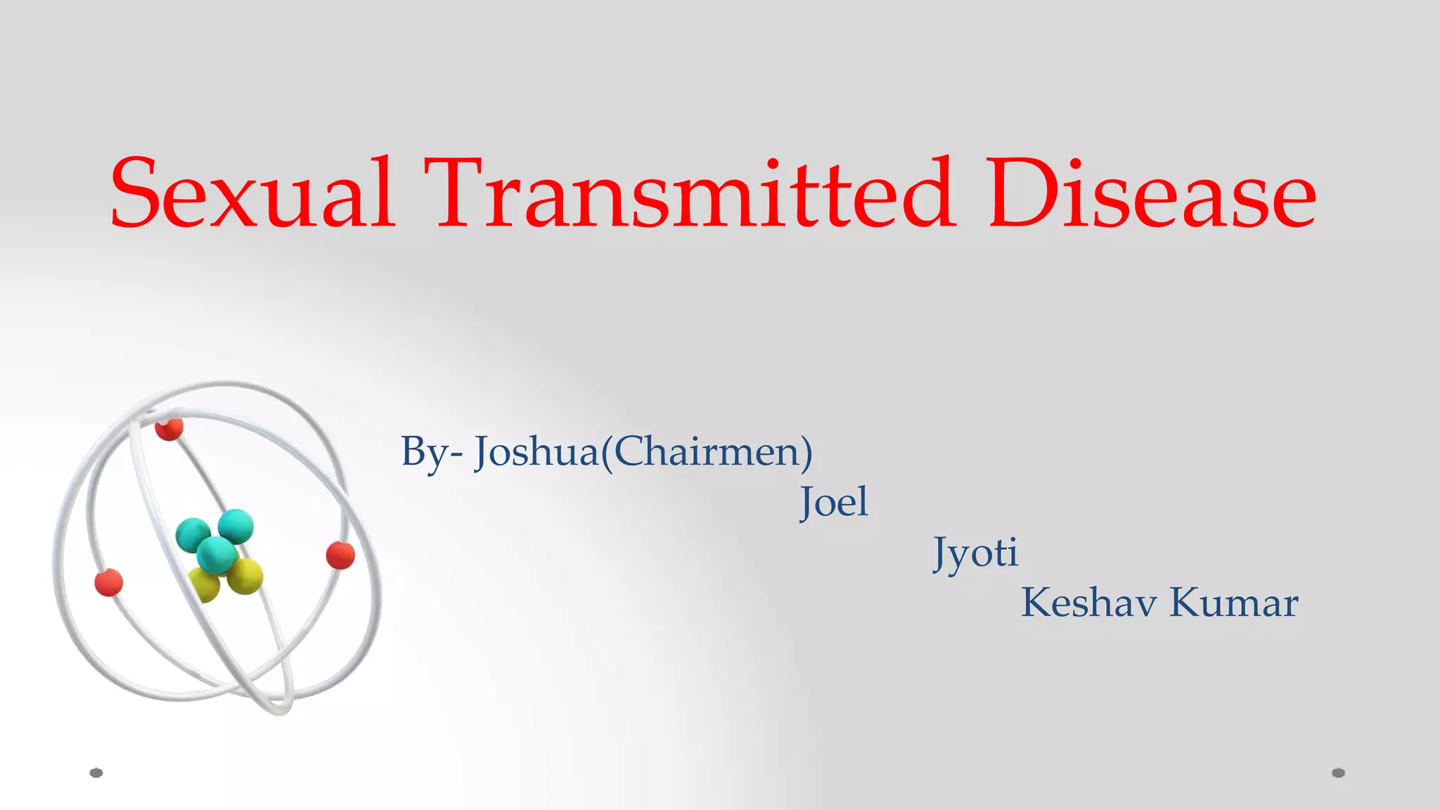 Sexual Transmitted Disease | PPTX