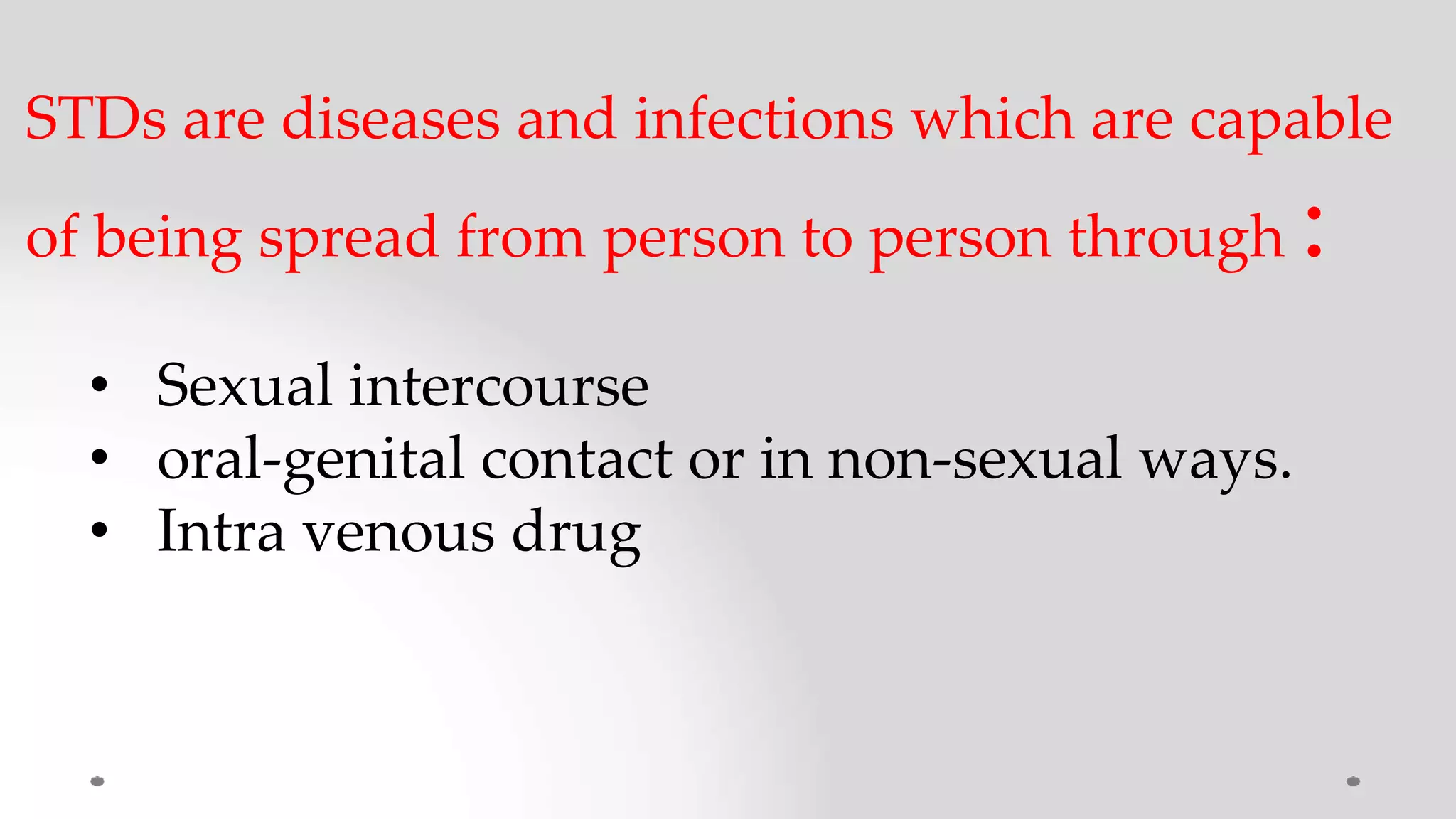 Sexual Transmitted Disease | PPTX