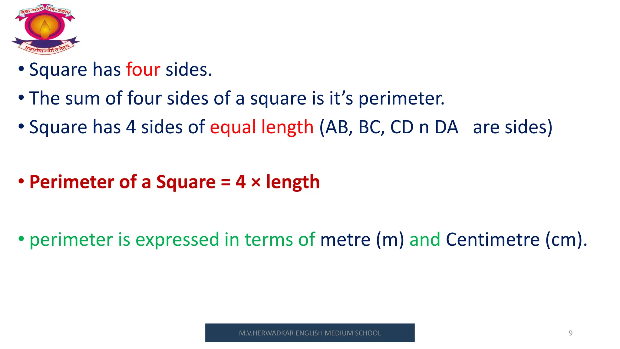 Std -5; Perimeter and Area.pptx