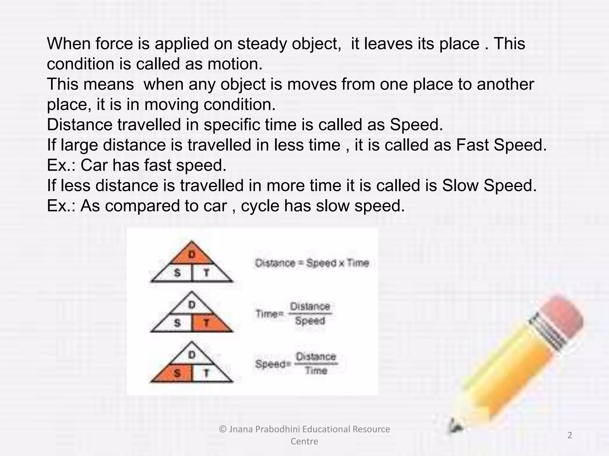 Motion and Types of motion | PPT