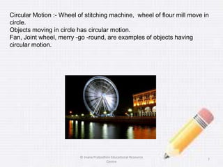 Motion and Types of motion | PPT