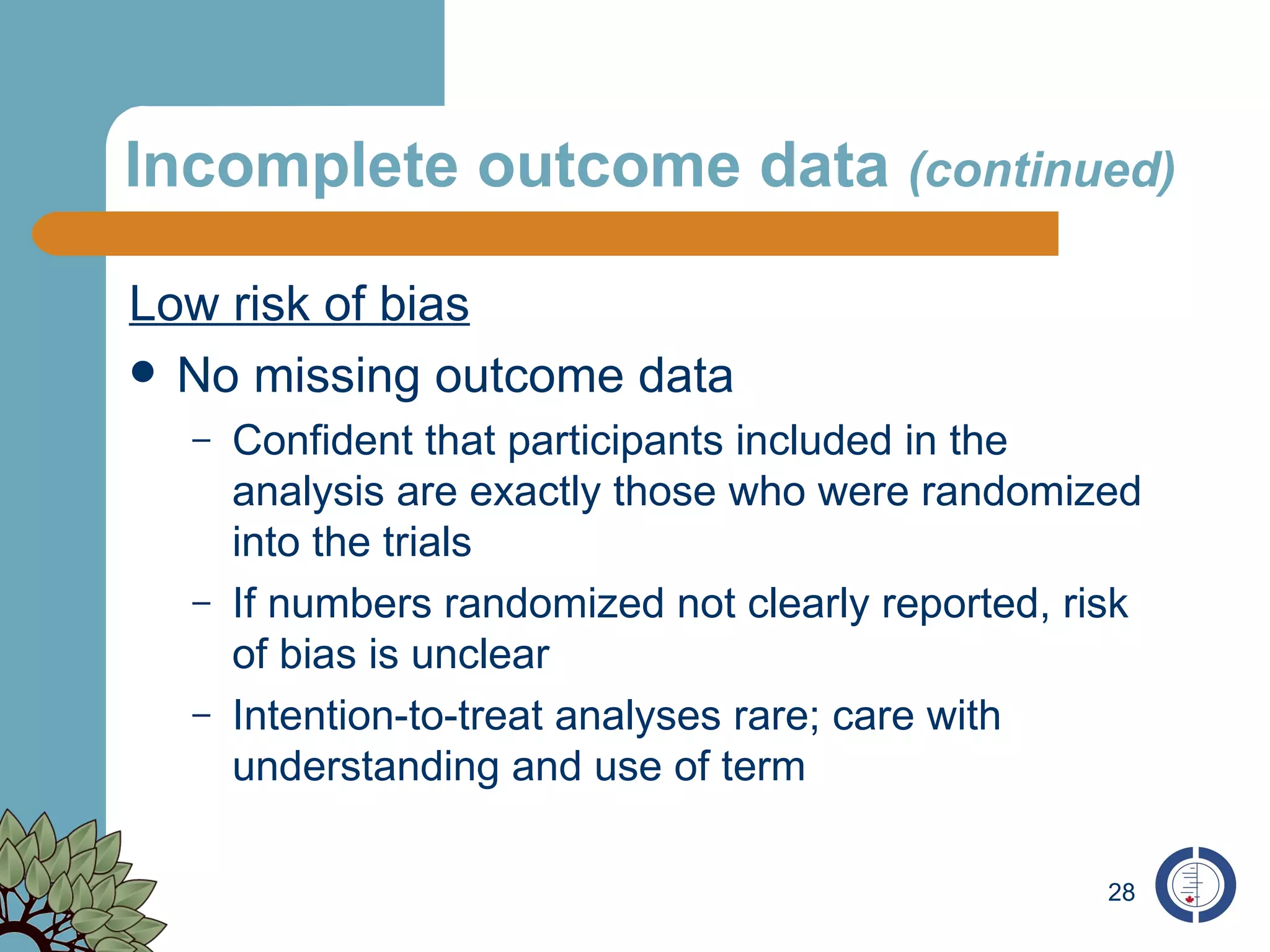Assessment of Bias | PPT