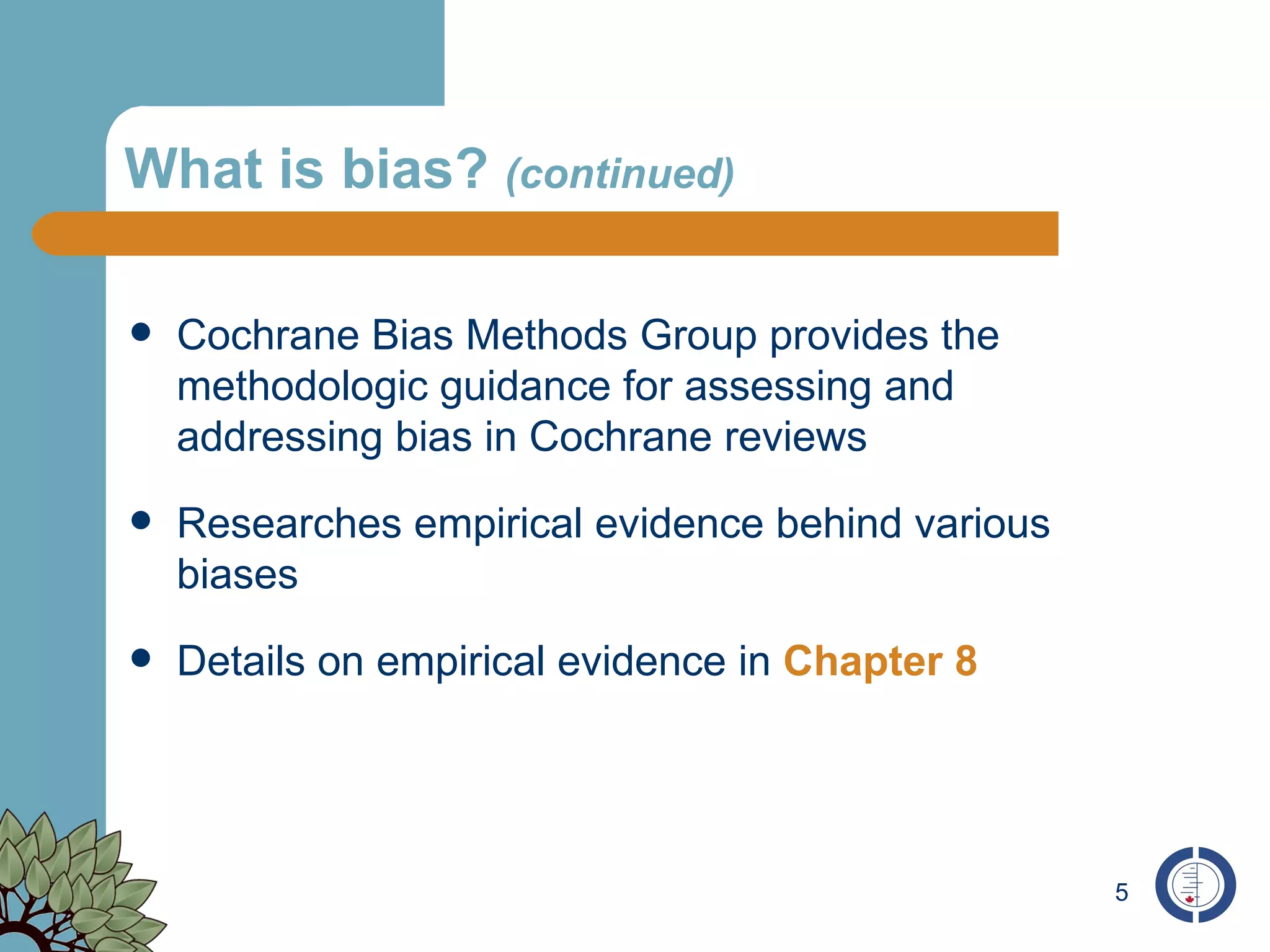 Assessment of Bias | PPT