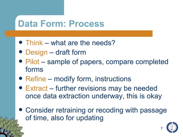 Data Extraction | PPT | Medical Health