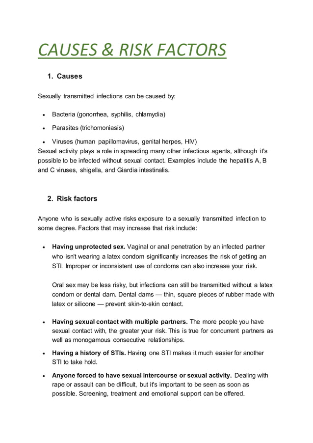 Std -investigoatory project by rupesh | DOCX | Sexual Conditions ...