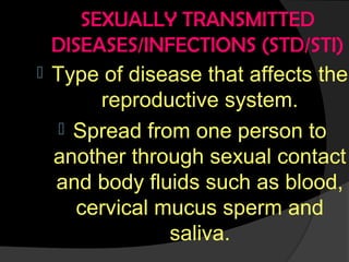 Std sti health human sexuality | PPT
