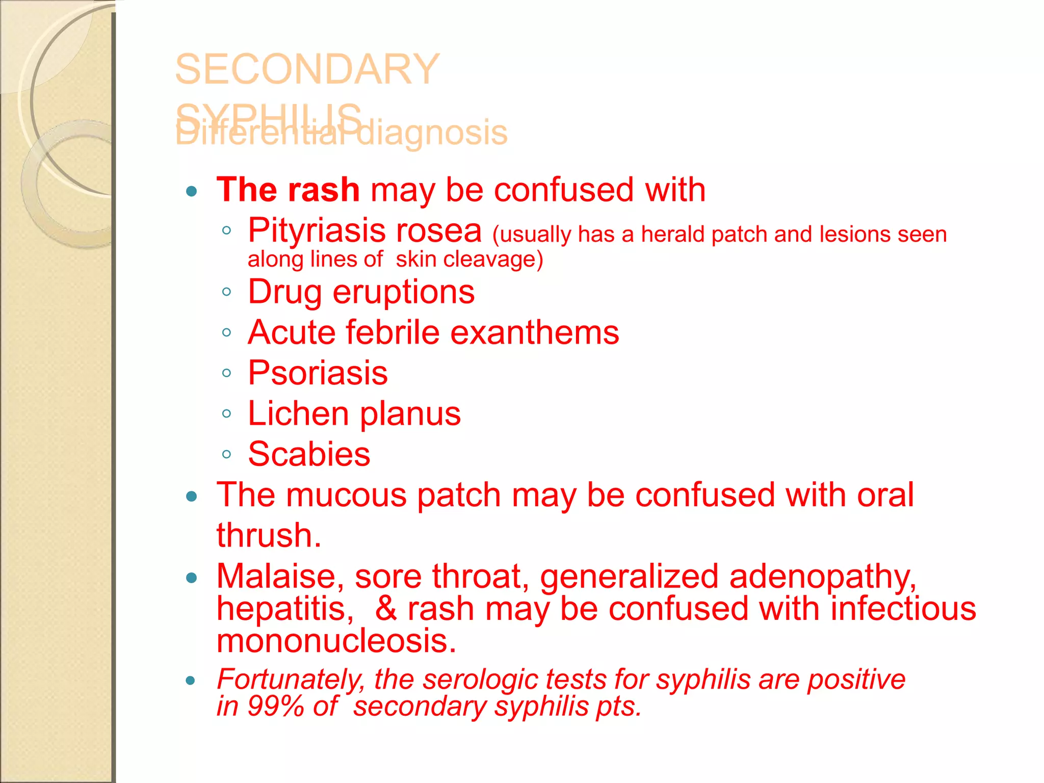 Std Syphilis 1 Pptx Infectious Diseases Diseases And Conditions