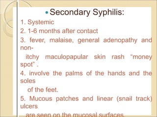 Std syphilis- (1) | PPTX | Infectious Diseases | Diseases and Conditions