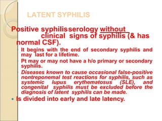 Std syphilis- (1) | PPTX | Infectious Diseases | Diseases and Conditions