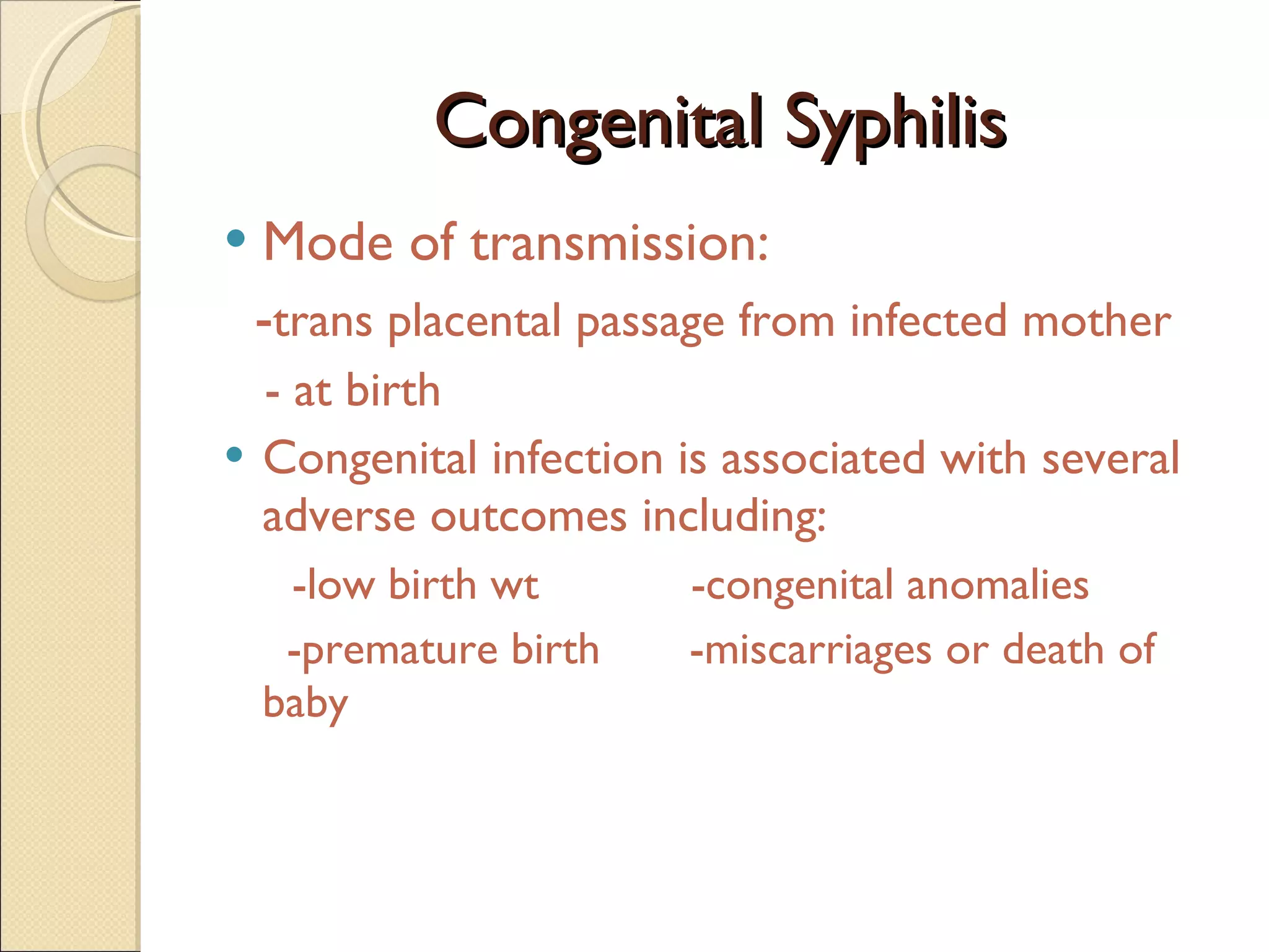 Std syphilis | PPT