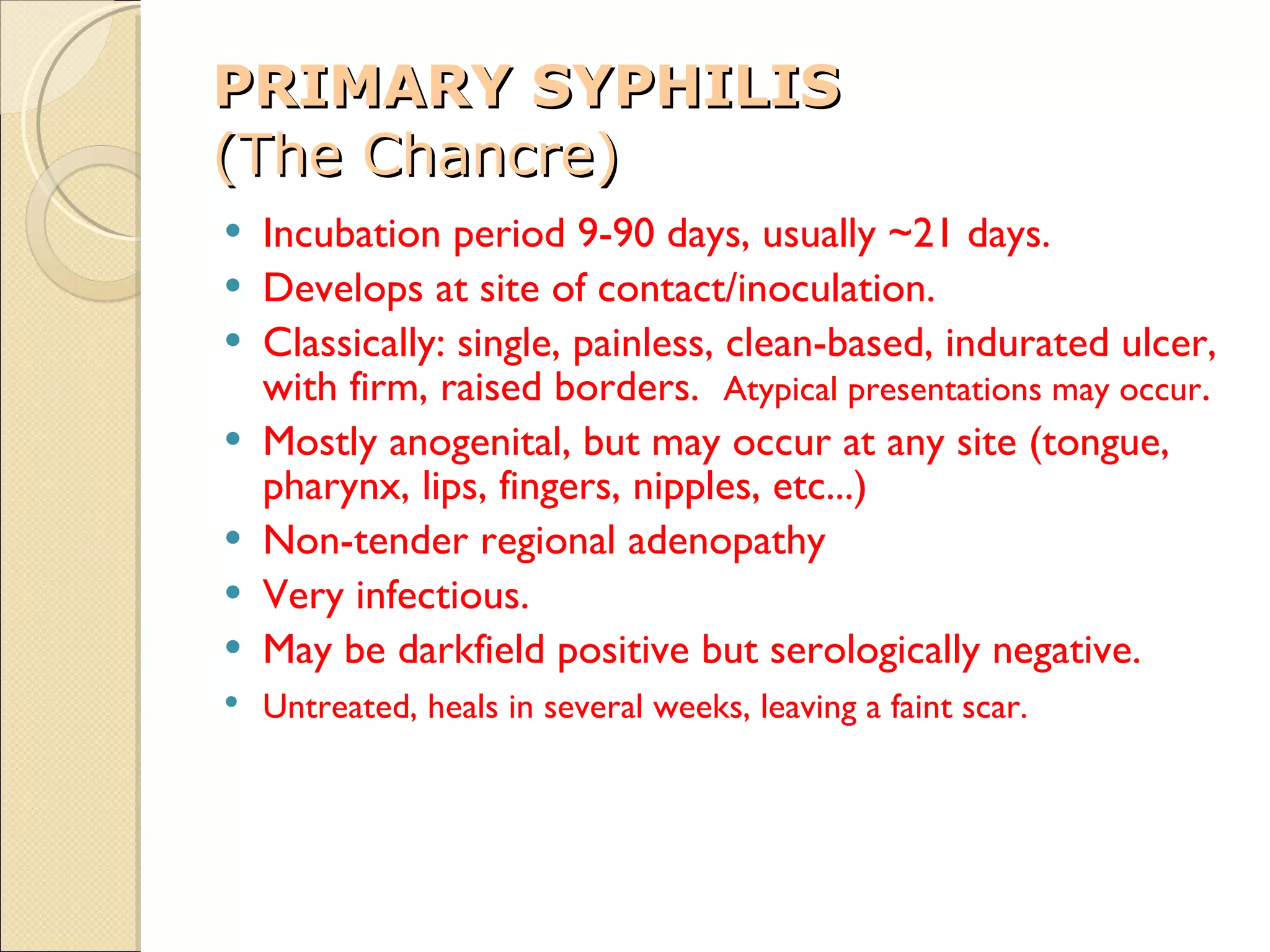 Std syphilis | PPT