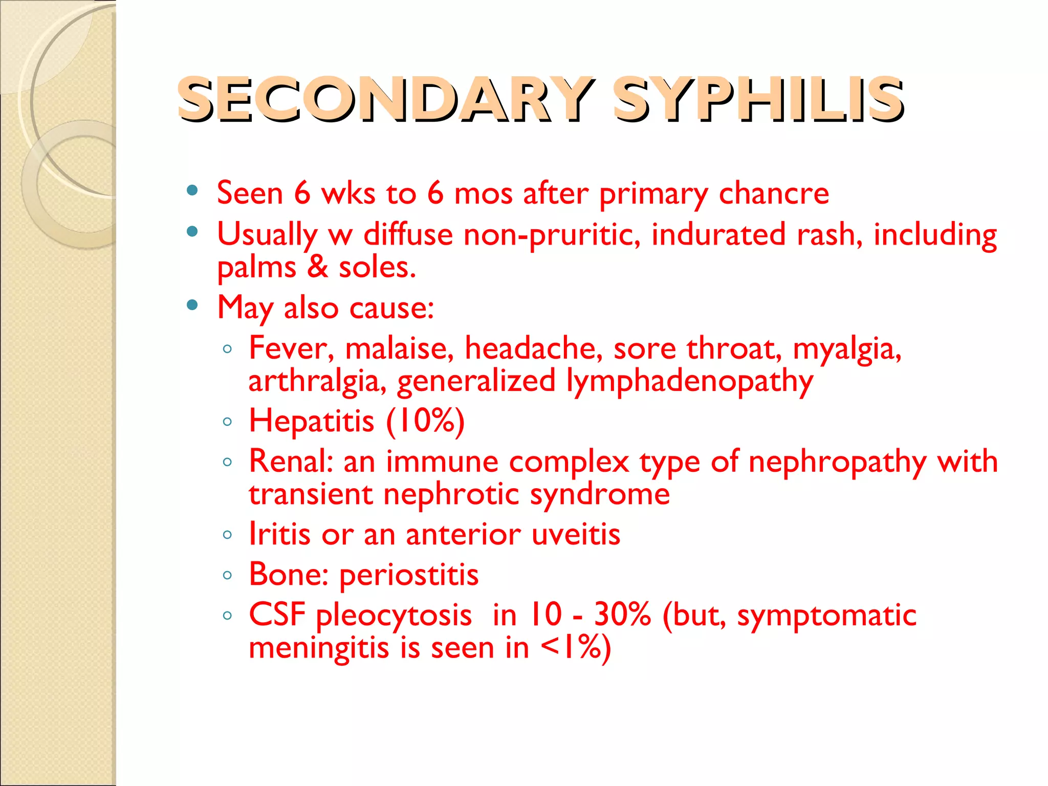 Std syphilis | PPT
