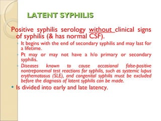 Std syphilis | PPT
