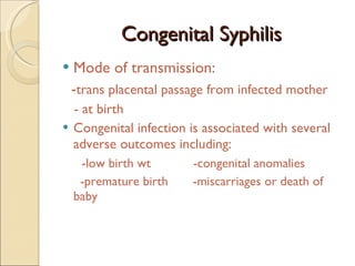 Std syphilis | PPT