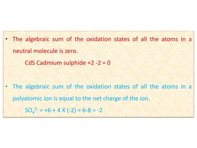 Std XI-Ch-5-Redox-Reactions | PPTX | Chemistry | Science