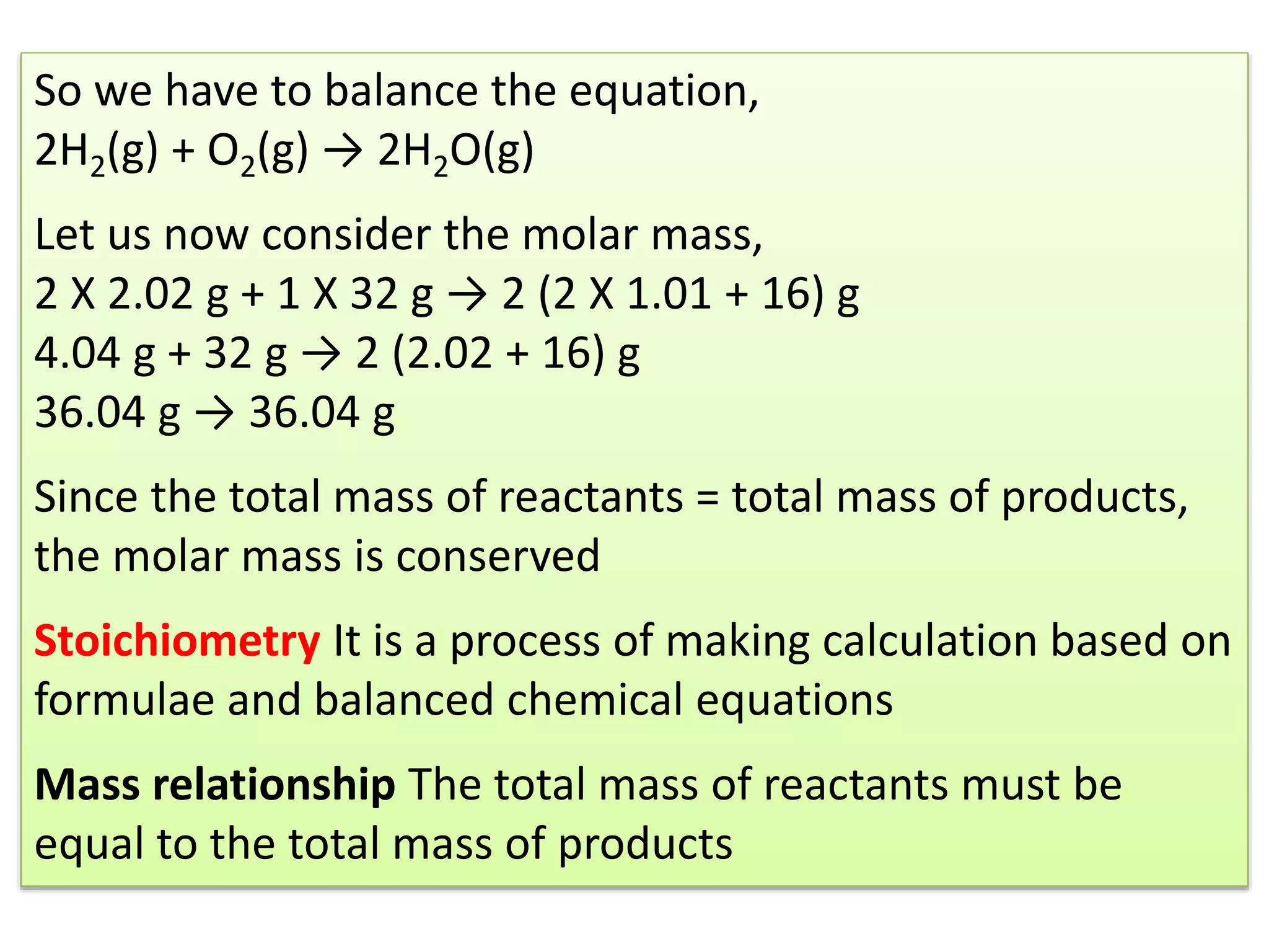 Std XI-Chem-Ch1-Concepts-Chemical-reactions-Stoichiometry | PPT