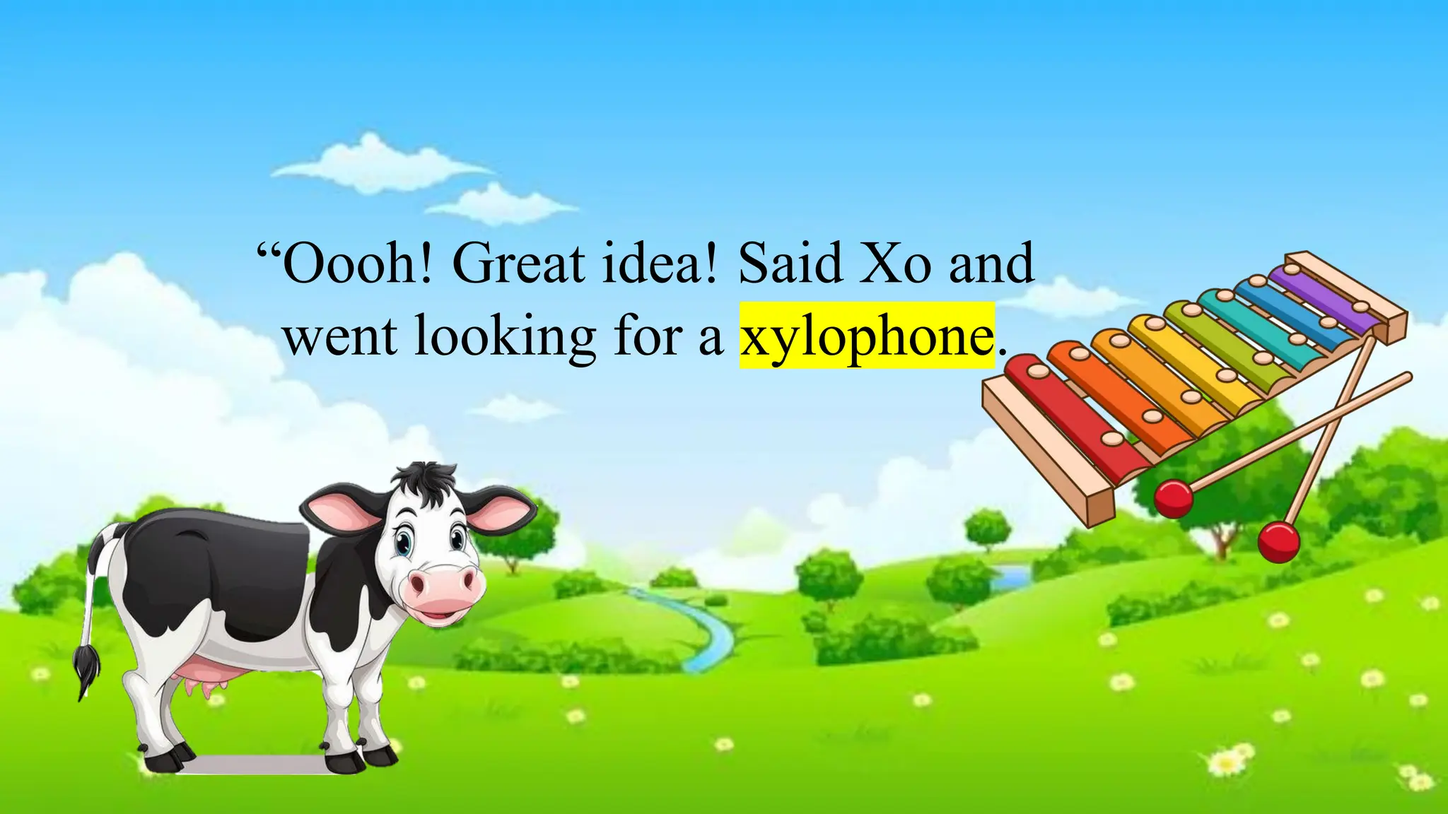 STD 1 - THE OX PLAY XYLO... - PPT - ENGLISH | PDF