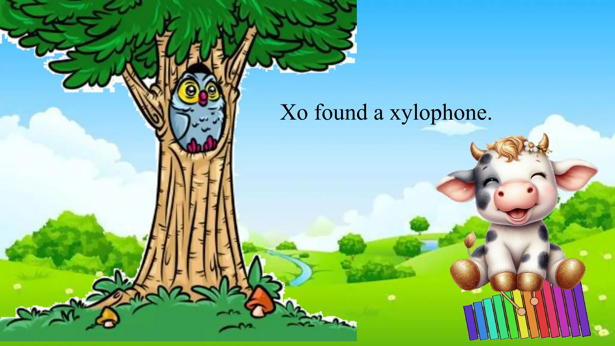 STD 1 - THE OX PLAY XYLO... - PPT - ENGLISH | PDF